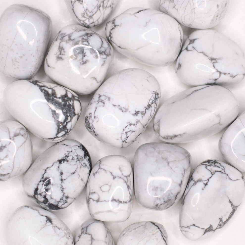 Howlite Tumble Stone – freyaandstone