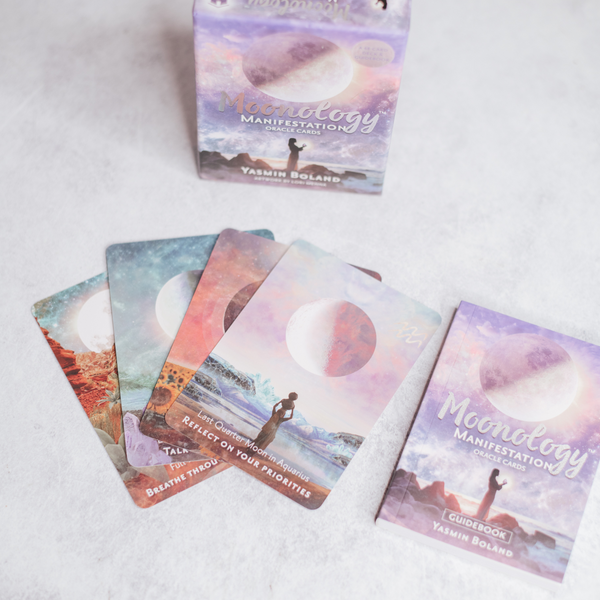 Moonology (TM) Manifestation Oracle: A 48-Card Deck and Guidebook ...